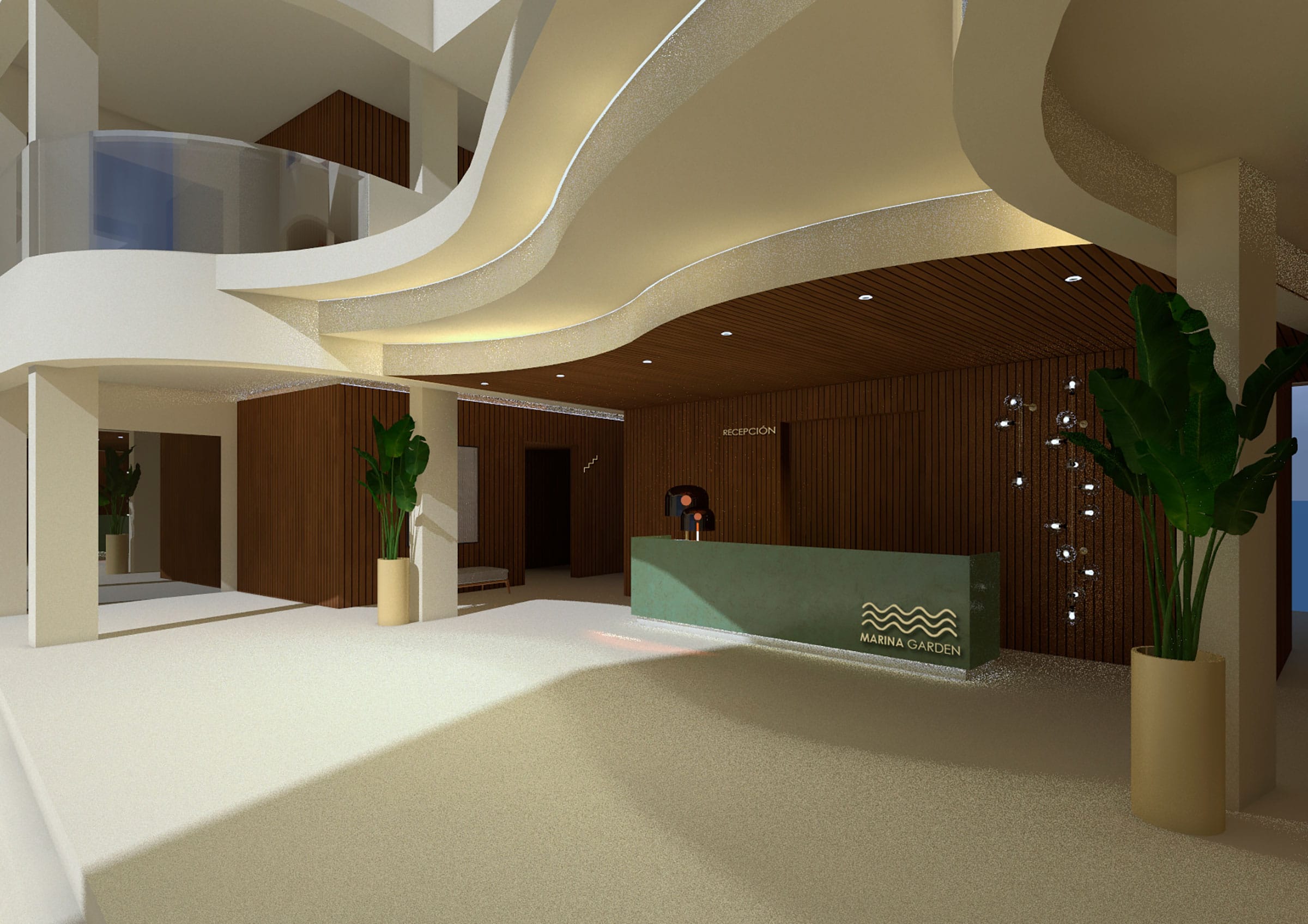 Marina Garden Lobby 1 - Eme Concepts